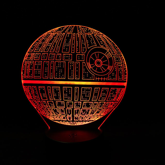 3D Dark Star Night Lamp | HomeAdore Shop